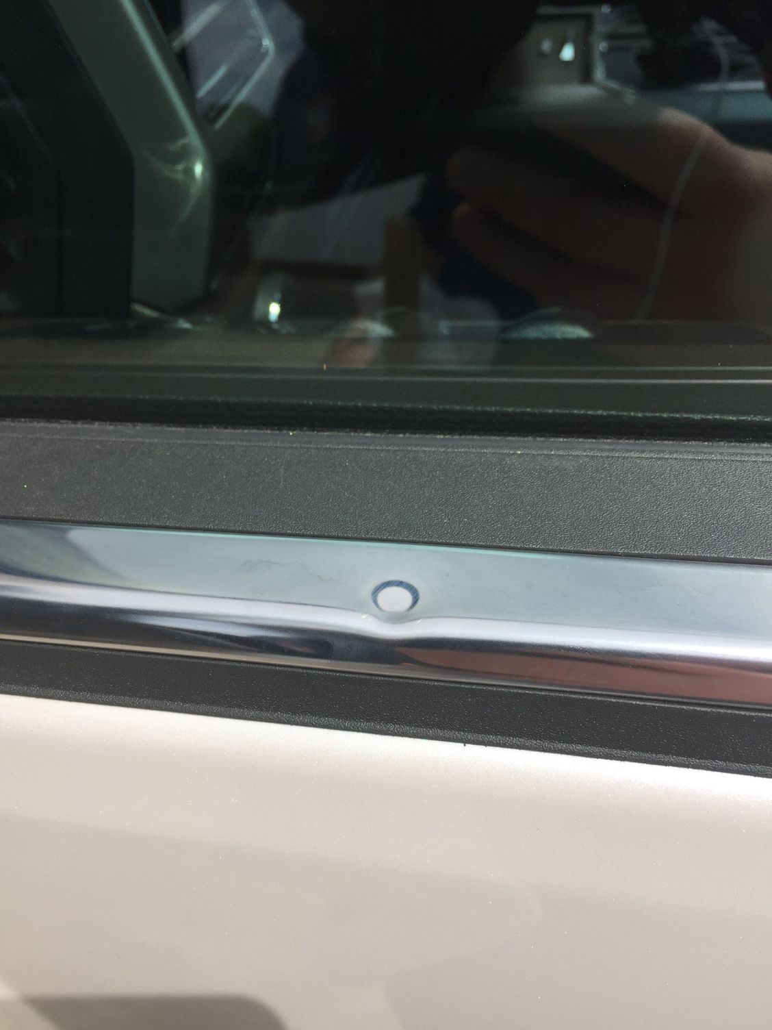 Chrome window trim dent - Ford F150 Forum - Community of Ford Truck Fans