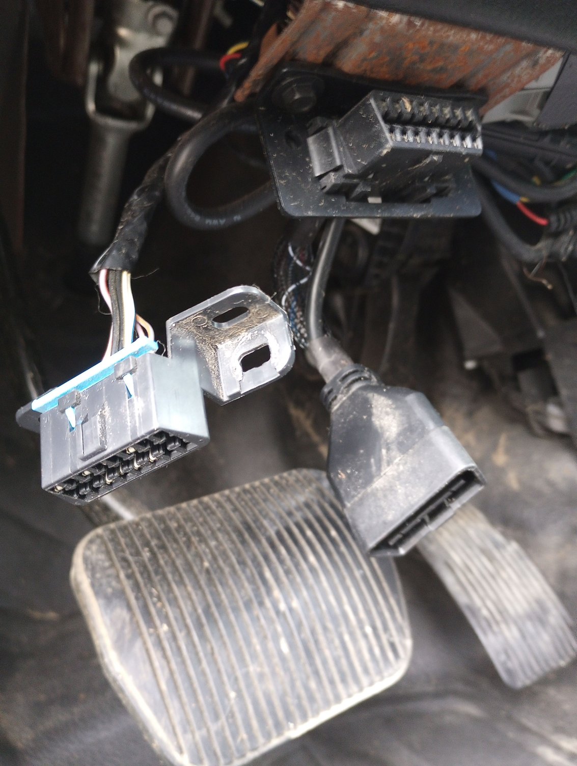 What's this dangling connector behind obd port? - Ford F150 Forum ...