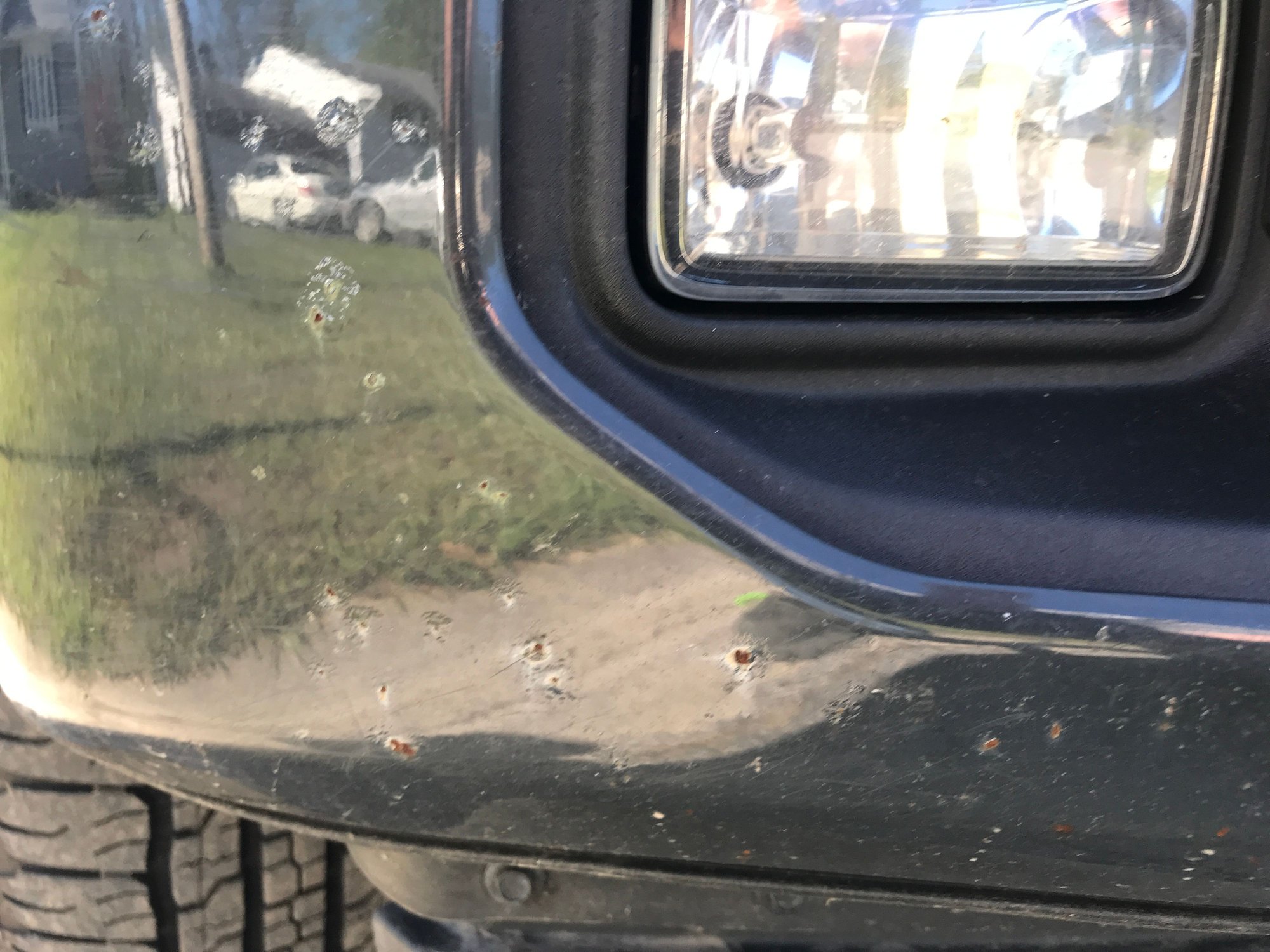 Pin holes with rust in front bumper - Ford F150 Forum - Community of ...