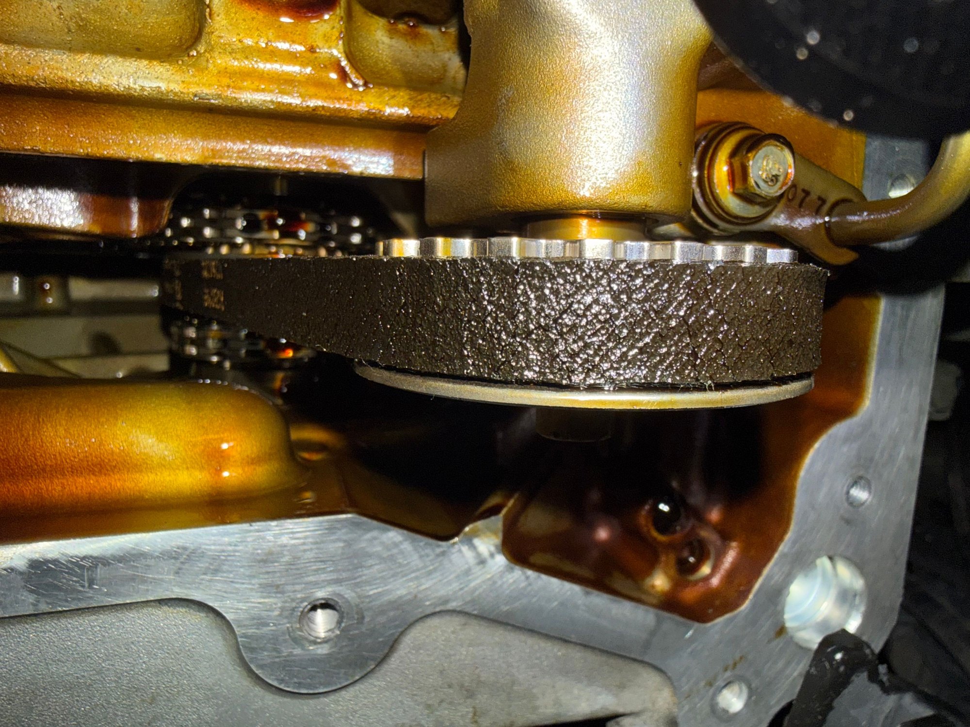 2018 F150 2.7 Oil pump belt condition photos at 250k - Ford F150 Forum ...