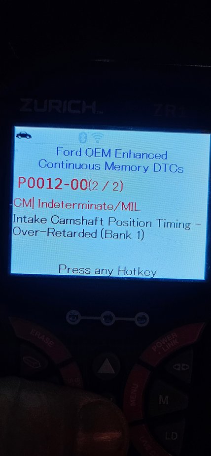 p0011-00 and P0012 rough running - Ford F150 Forum - Community of Ford ...