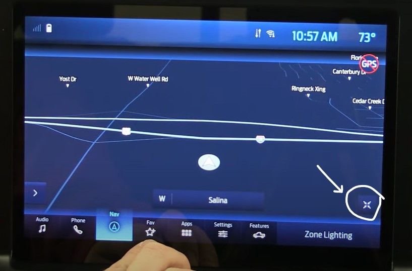 Full Screen NAV screen using Android Google Maps - Ford F150 Forum ...