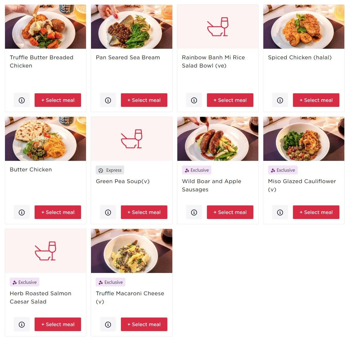 Upper Class Menu and inflight food April 2024 onwards - Page 2 - FlyerTalk Forums