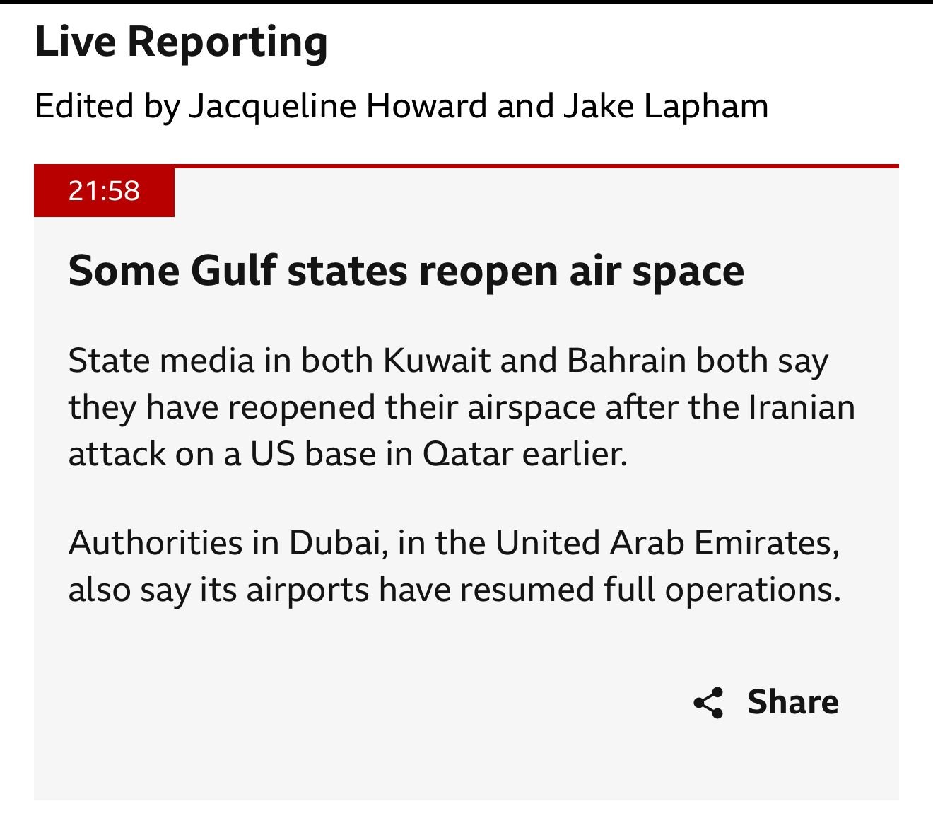 Middle East conflict: BA Suspended Flights & Travel Waivers DXB/DOH/BAH/TLV/AMM - Page 8 ...