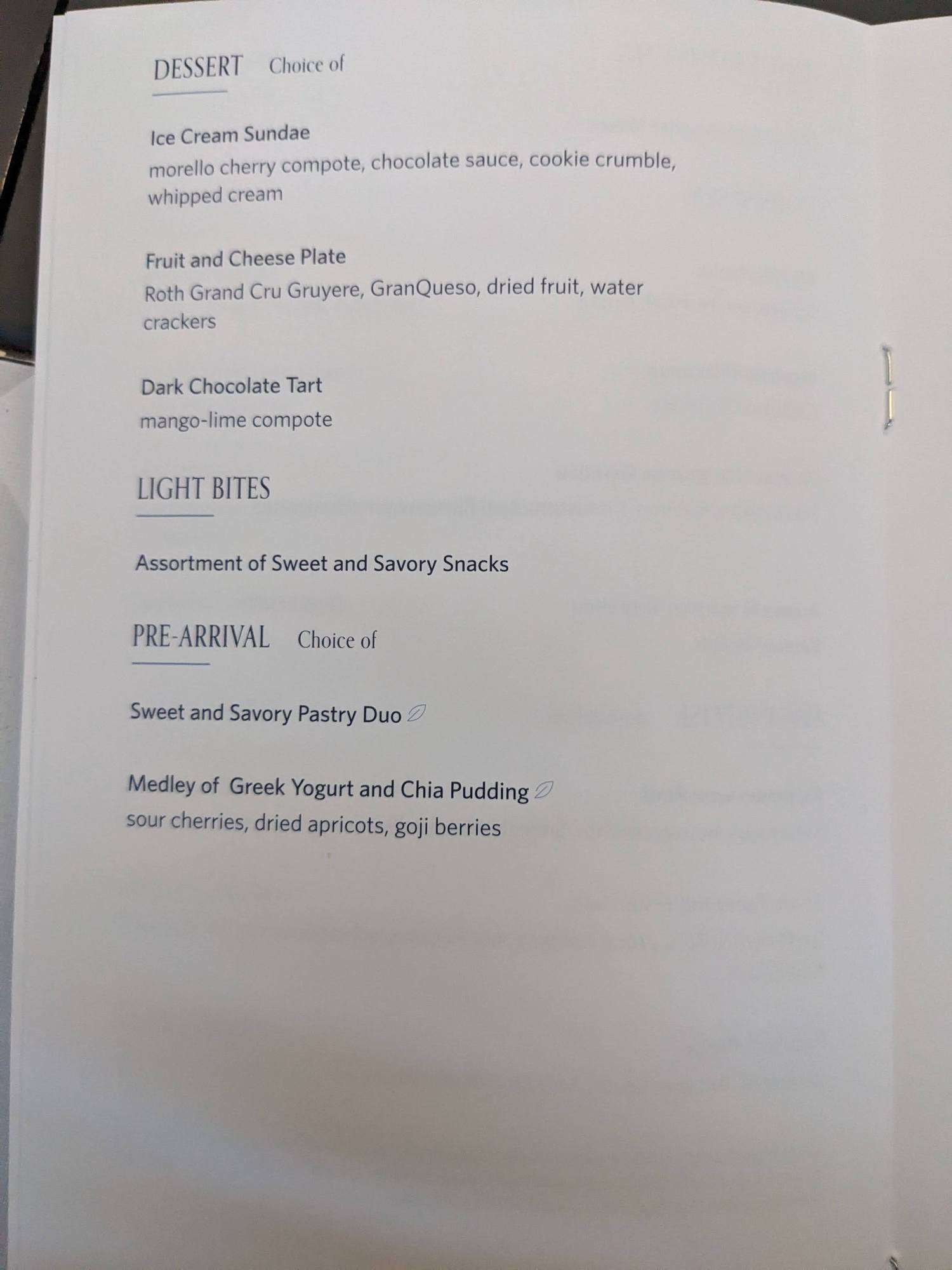 Delta In-Flight Meal/Food Service: The Definitive Thread — 2025 Edition ...
