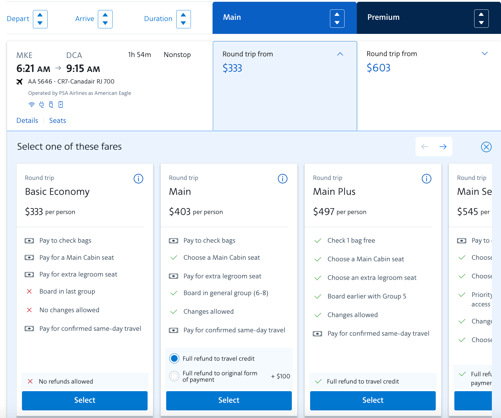 New AA.com booking interface - FlyerTalk Forums
