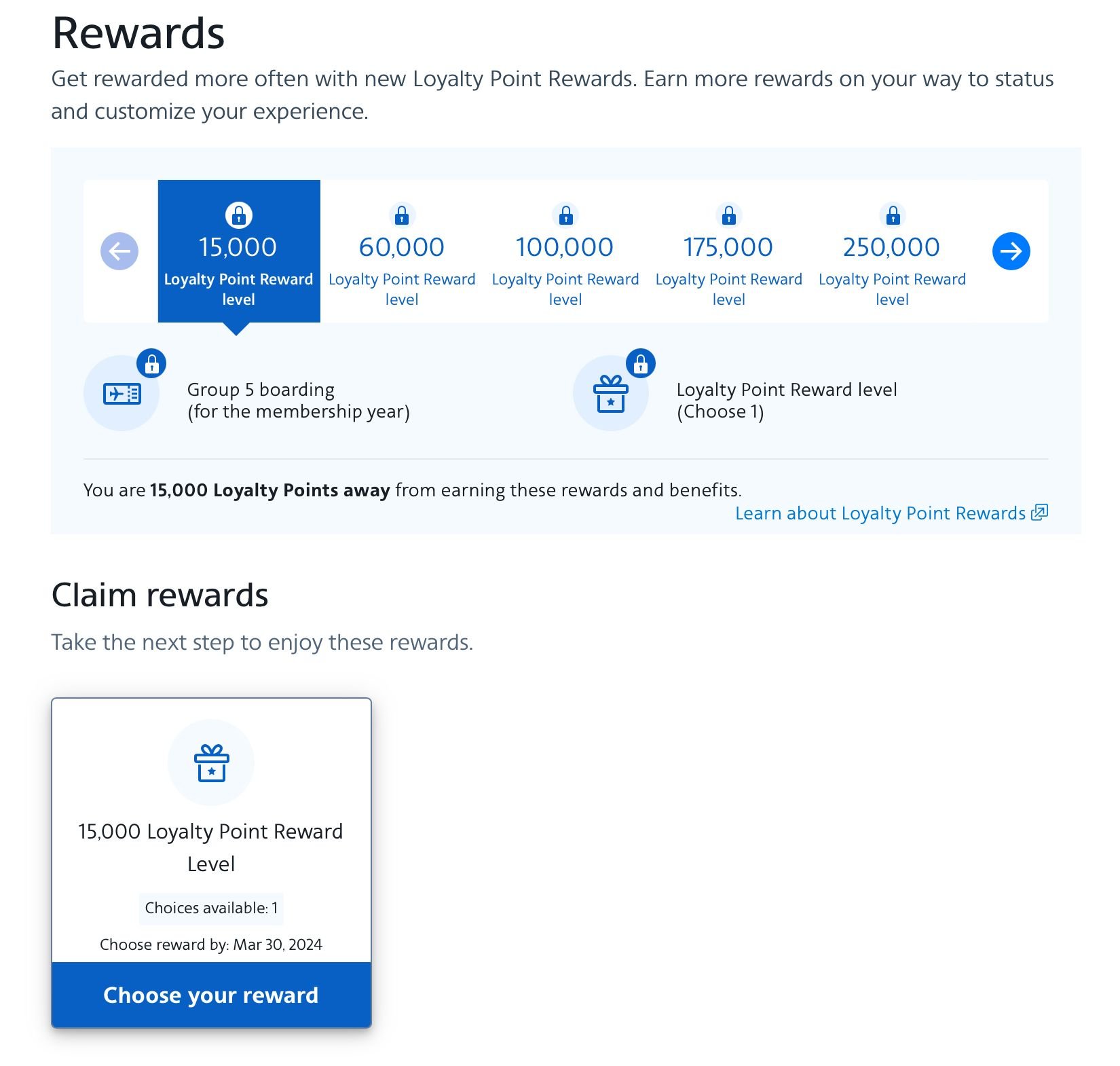 Loyalty Point Rewards program, formerly Loyalty Choice - 2021 on ...
