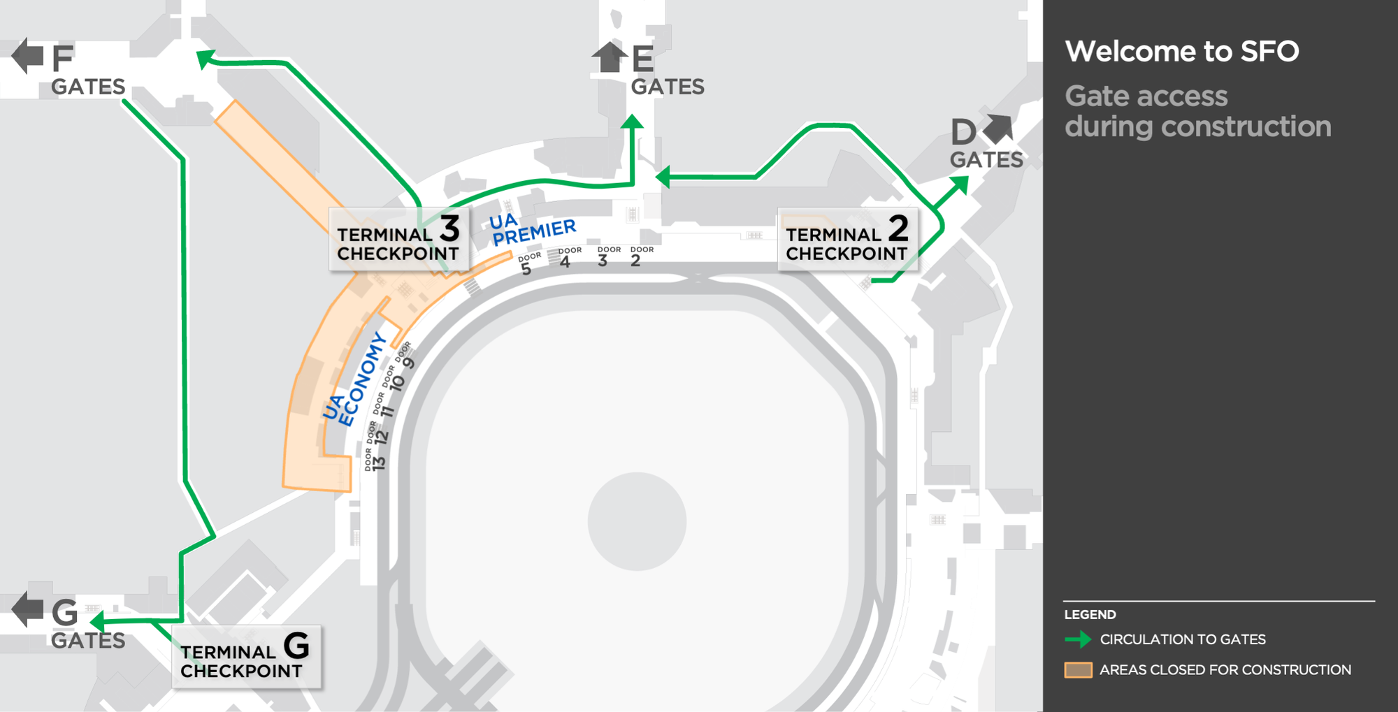 SFO Terminal 3 West Remodel started - July 2024 - Page 42 - FlyerTalk Forums