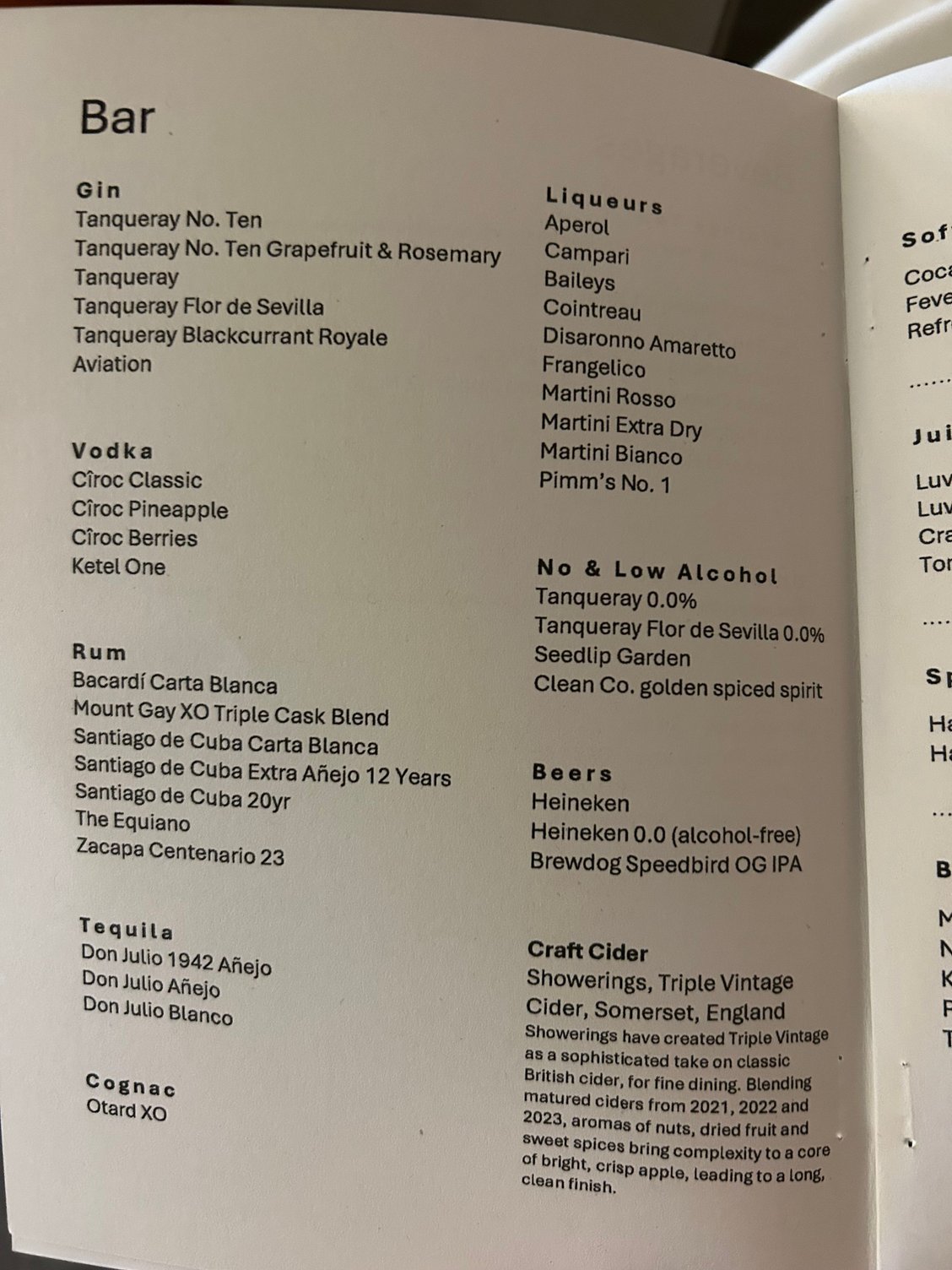 LHR Concorde Room (CCR) : menus 2025 - Page 6 - FlyerTalk Forums