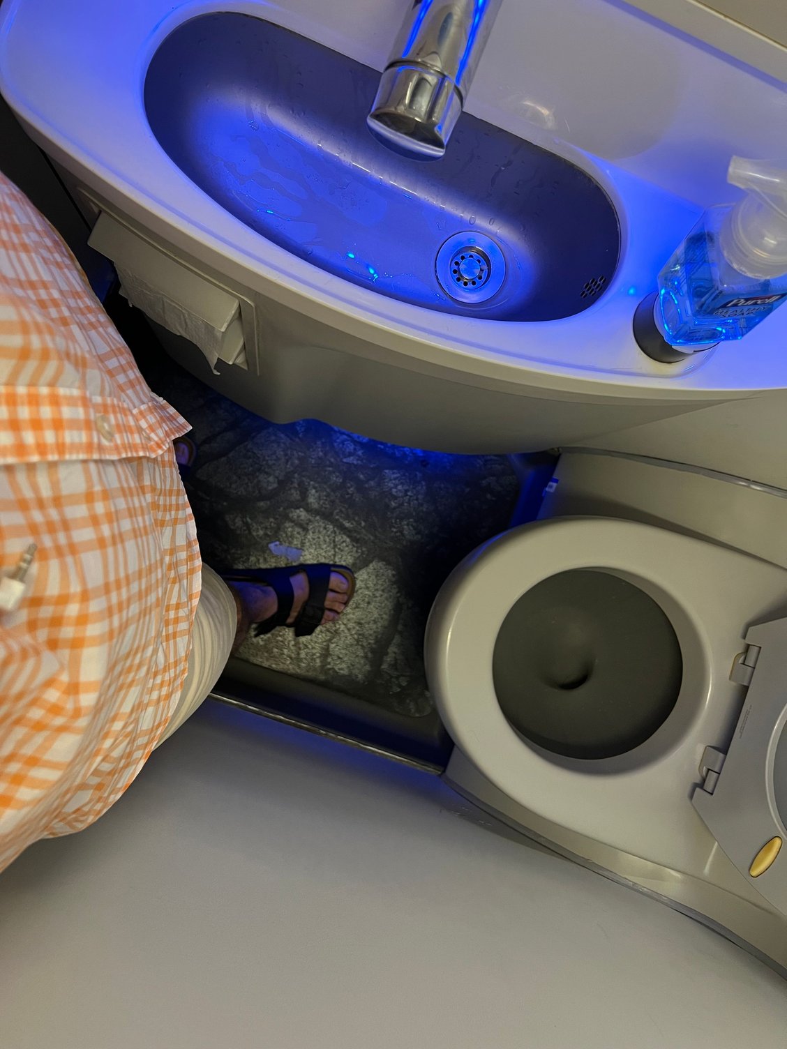 The horror of the narrowness of the REAR LAV of a DL a321 - FlyerTalk ...