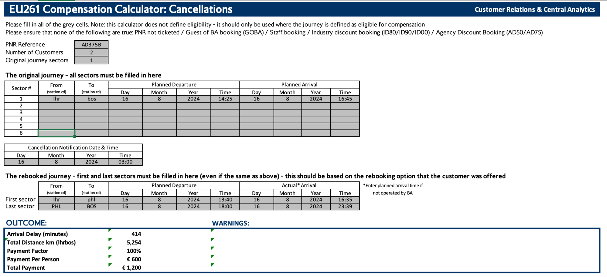 The 2024 BA compensation thread: Your guide to Regulation EC261 / UK261 ...