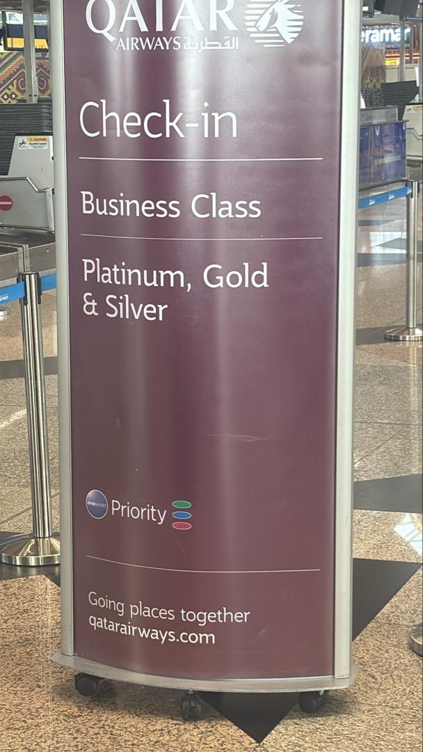 FlyerTalk Forums - QR ground staff denying oneworld Ruby check-in benefits?