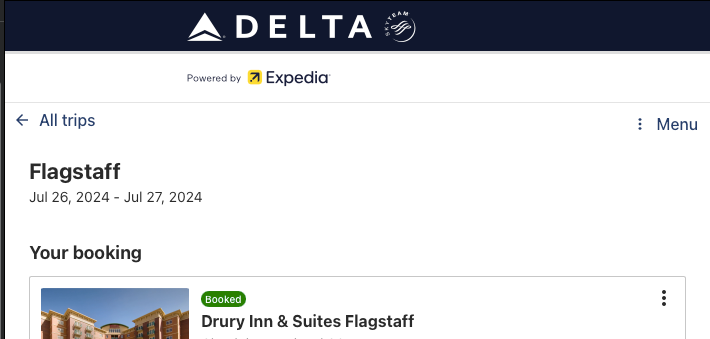 Delta Stays Credit Denied - FlyerTalk Forums