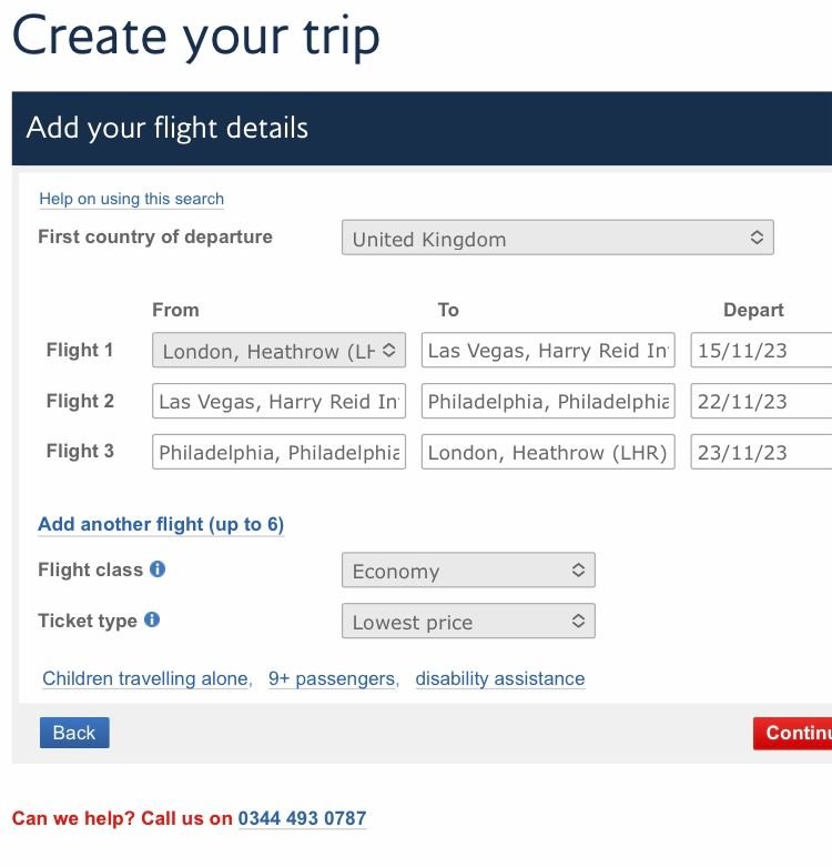 How do I book a BA holiday with a specific routing? - FlyerTalk Forums