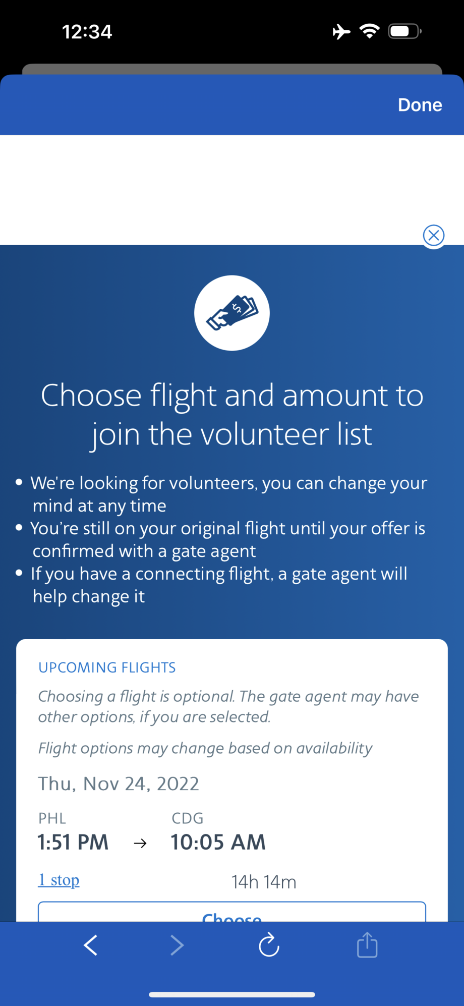 Will I get a Complimentary Upgrade from Y to W on tomorrow's flight as ...