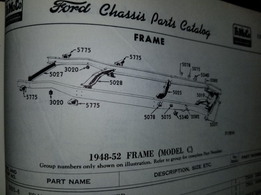 49 F2 Frame - Ford Truck Enthusiasts Forums