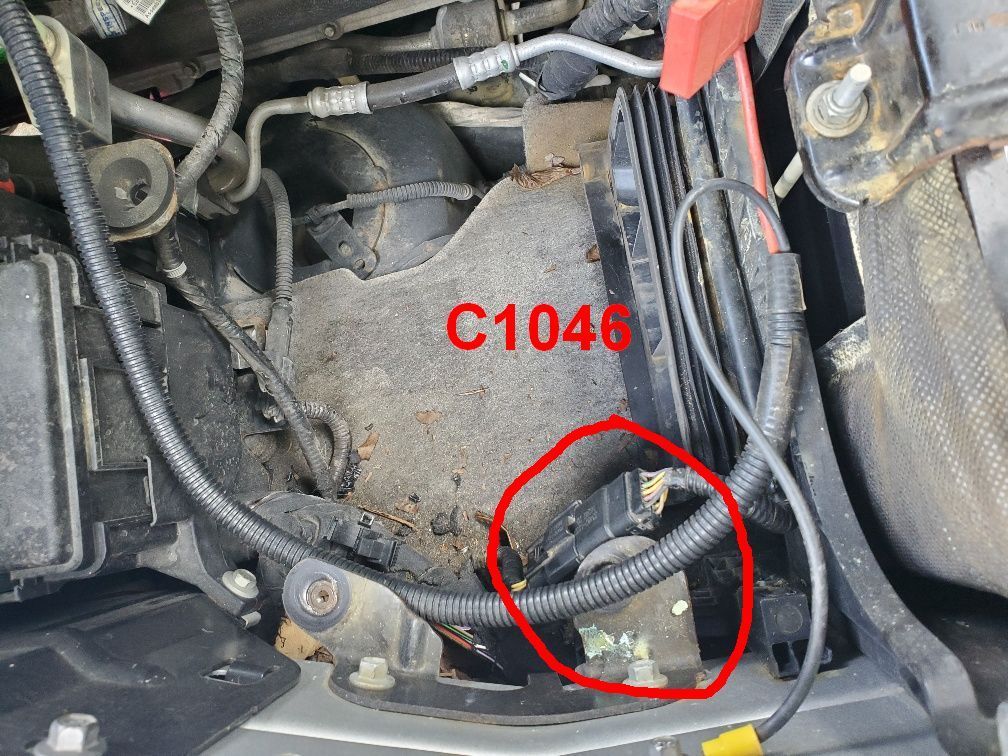 2017 F250 P1098 where do oil temp sensor wires go - Ford Truck ...