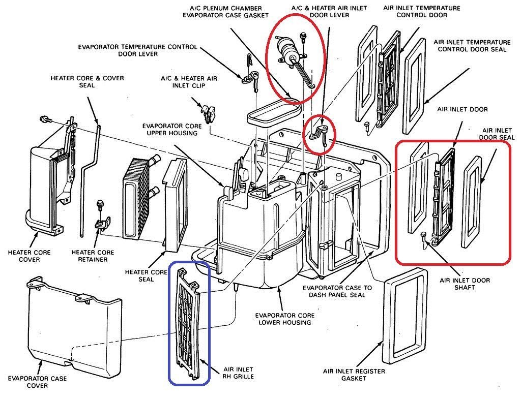 Still working on my A/C! Air inlet door. - Ford Truck Enthusiasts Forums