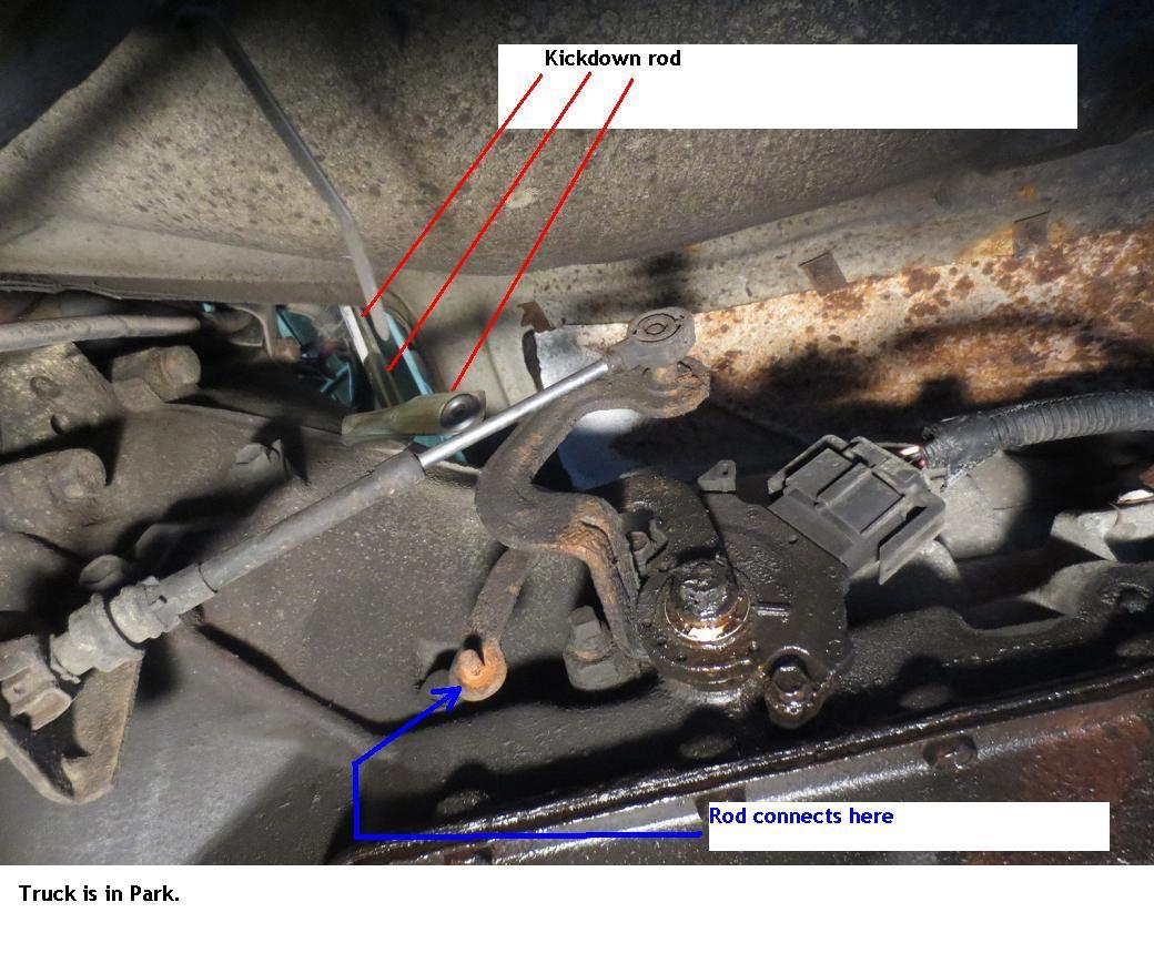 Help installing a kickdown cable/rod. Photos included - Ford Truck ...