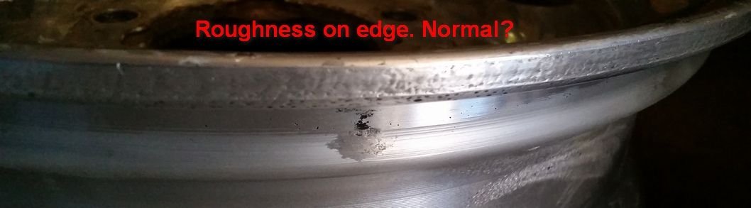 Aluminum Wheel Edge - Normal? - Ford Truck Enthusiasts Forums