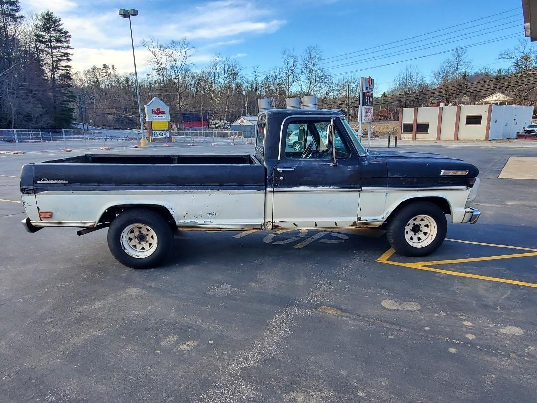 Solid '68 F100 Ranger ready to clearcoat patina or start classic ...