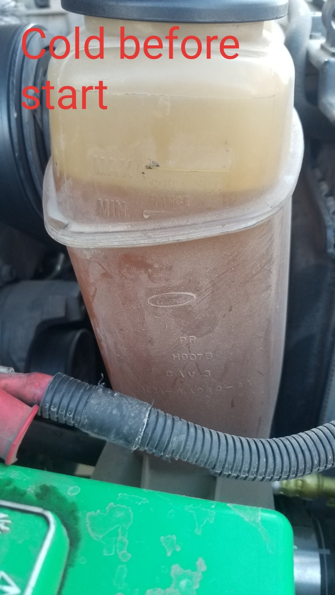 Coolant level too high? 2003 7.3 - Ford Truck Enthusiasts Forums