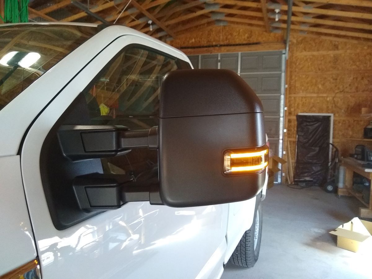 Boost Auto mirrors installed - Ford Truck Enthusiasts Forums