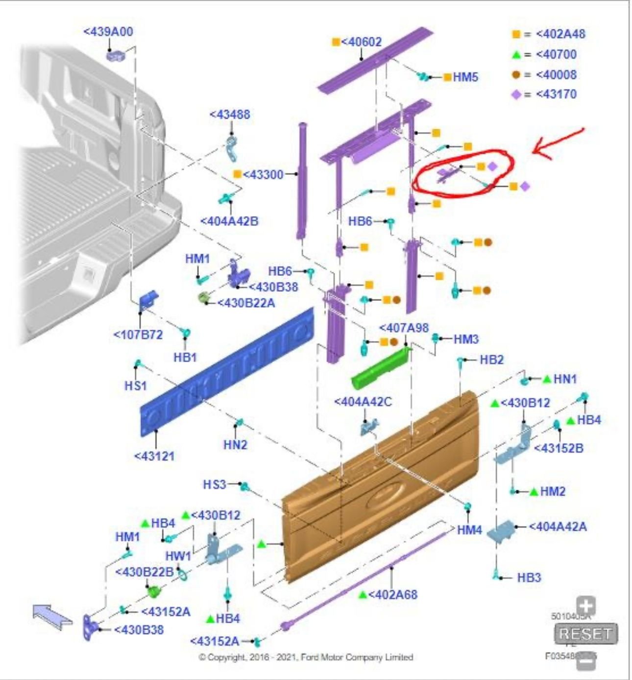 Tailgate step button part number - Ford Truck Enthusiasts Forums