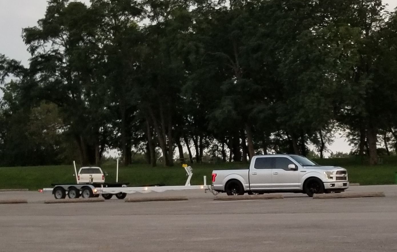 Lowered F150 turned out to be my best tow rig by far ..pics - Ford ...
