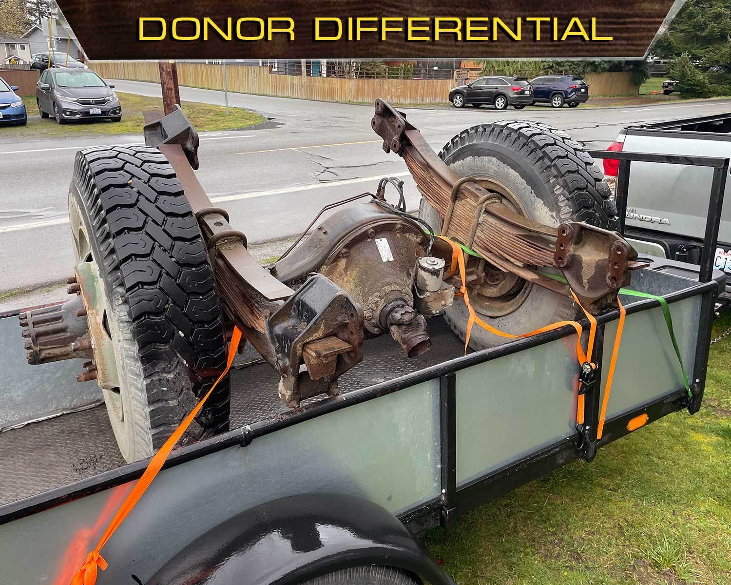 Axle-swapping an F700 the only way to defeat the Lucas Girling Brake ...