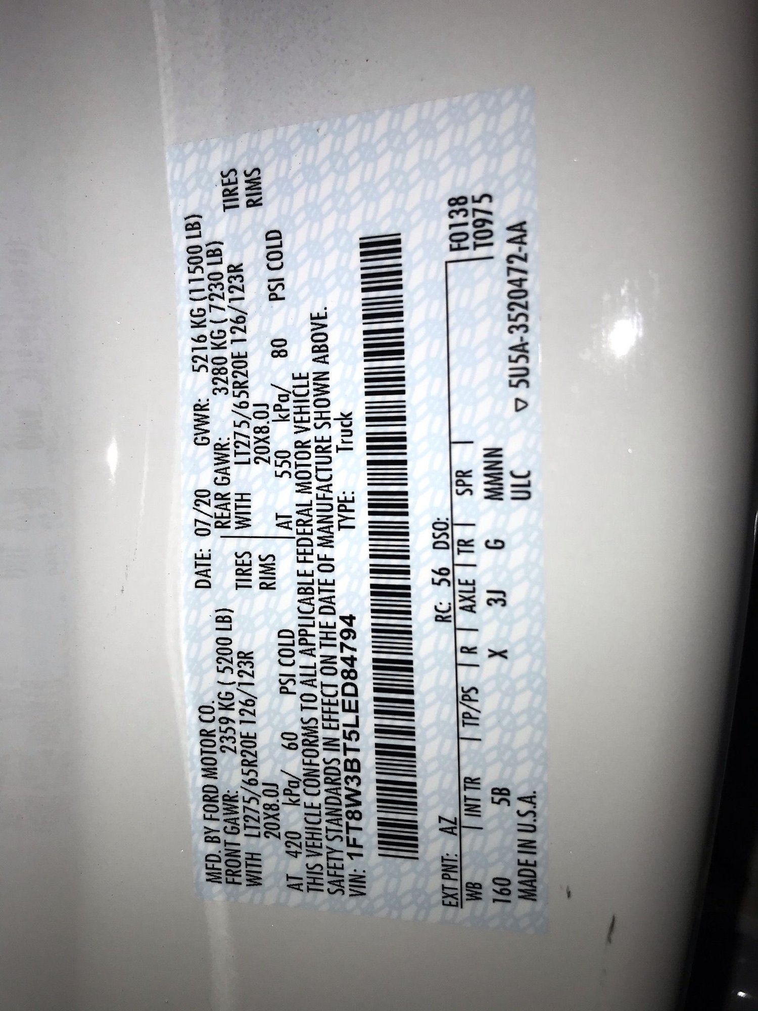 Rear Axle ID? - Ford Truck Enthusiasts Forums