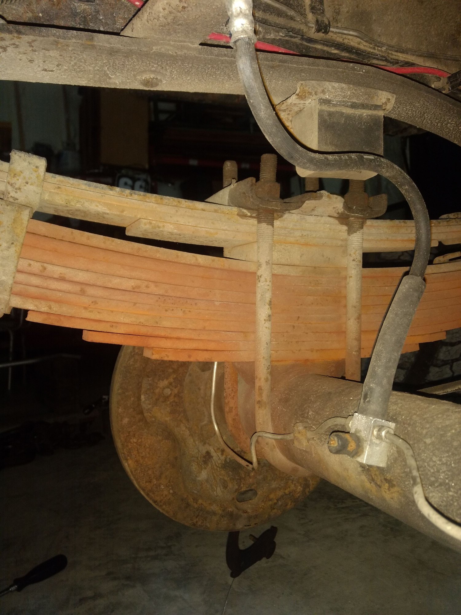 Missing rear shock mounts F350 Dually - Ford Truck Enthusiasts Forums