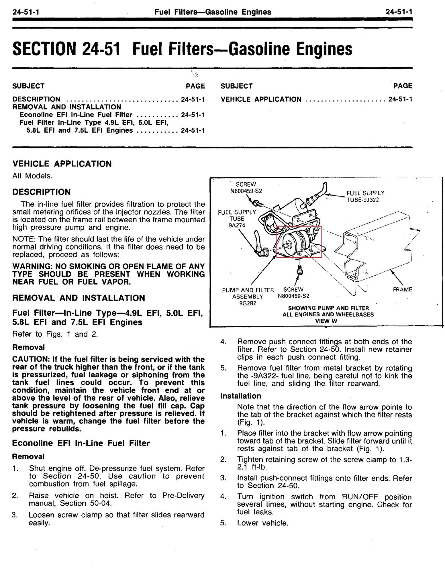 Fuel Filter Location - Ford Truck Enthusiasts Forums