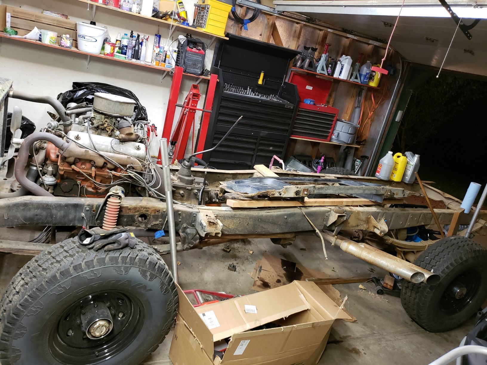 1964 f250 4x4 frame swap - Page 2 - Ford Truck Enthusiasts Forums