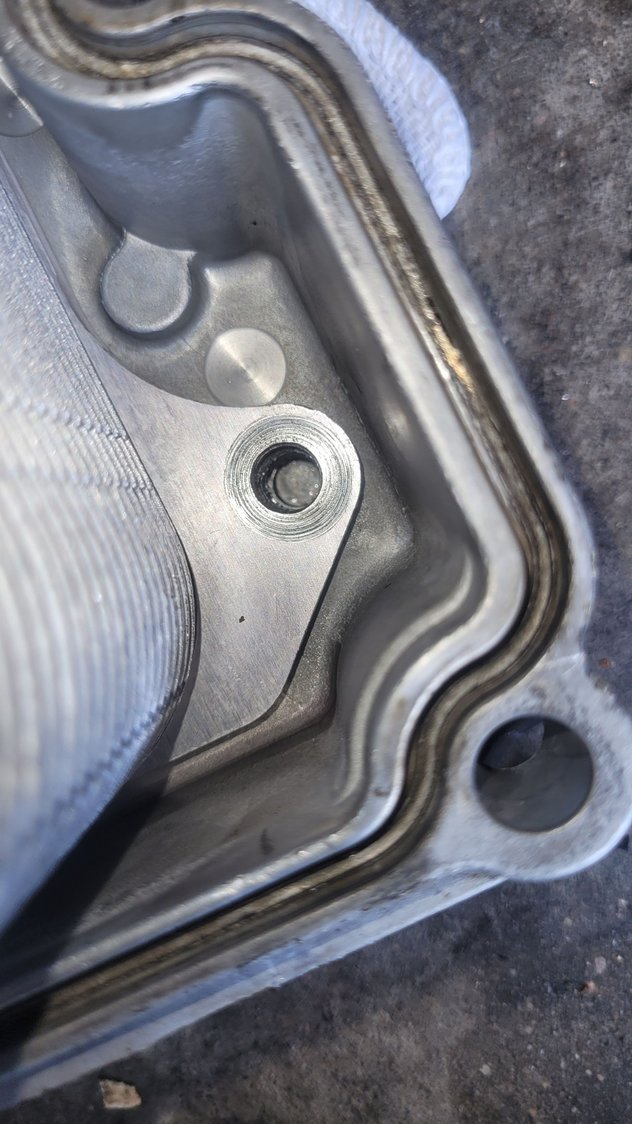 Oil Cooler Cover threads stripped? - Ford Truck Enthusiasts Forums