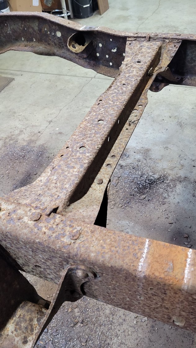 Need advice on some minor frame repair - Ford Truck Enthusiasts Forums