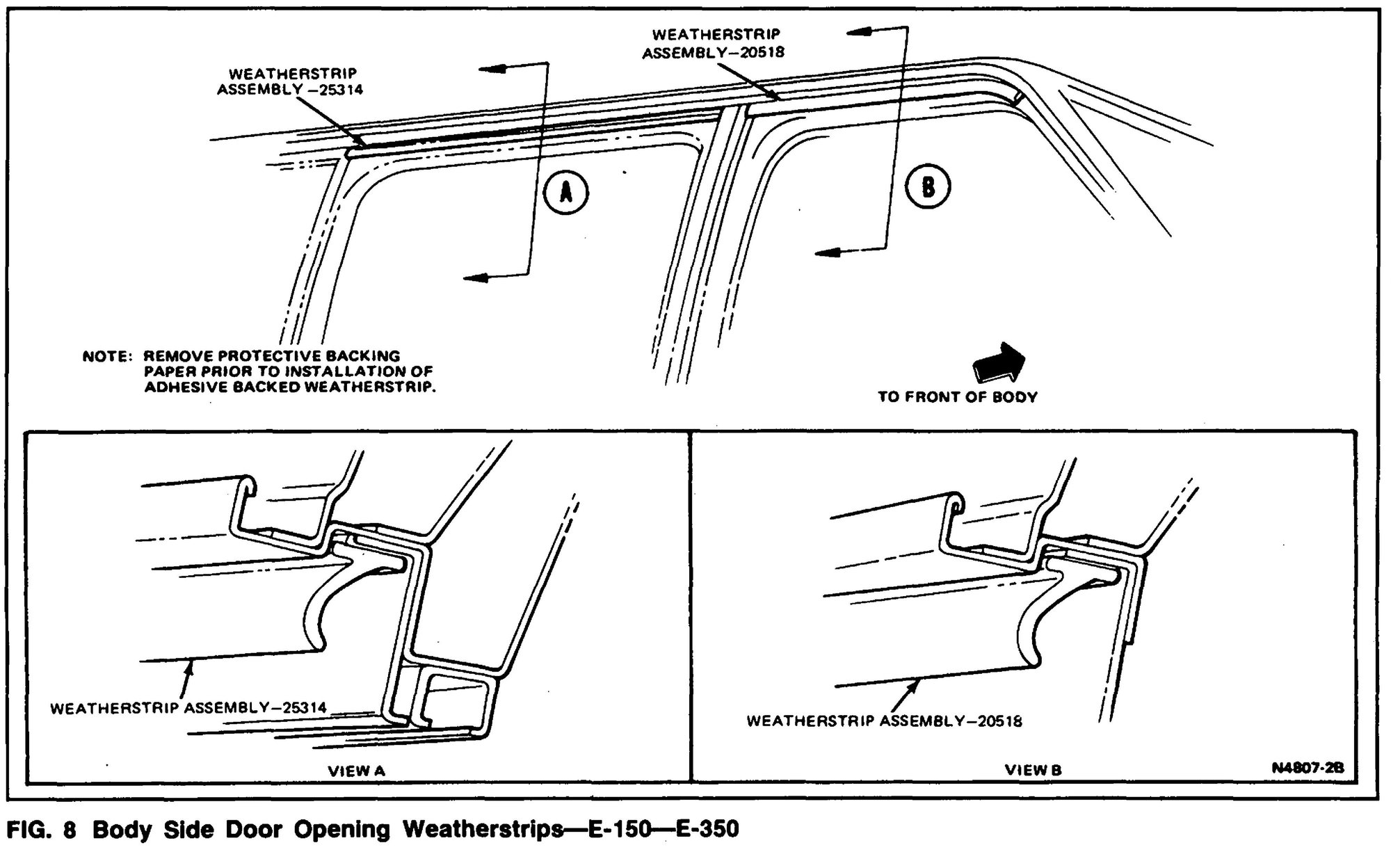 water goes over rear weatherstripping - Ford Truck Enthusiasts Forums
