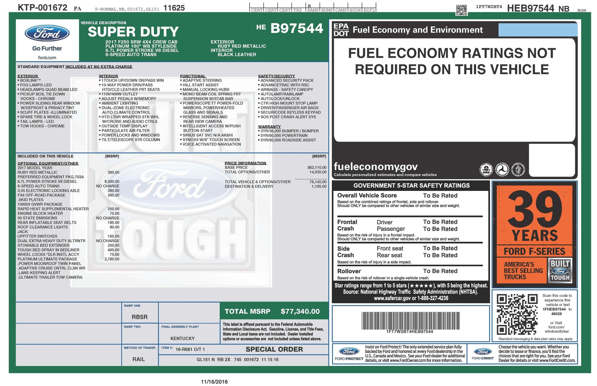 Spreadsheet to track our truck orders... - Page 16 - Ford Truck ...