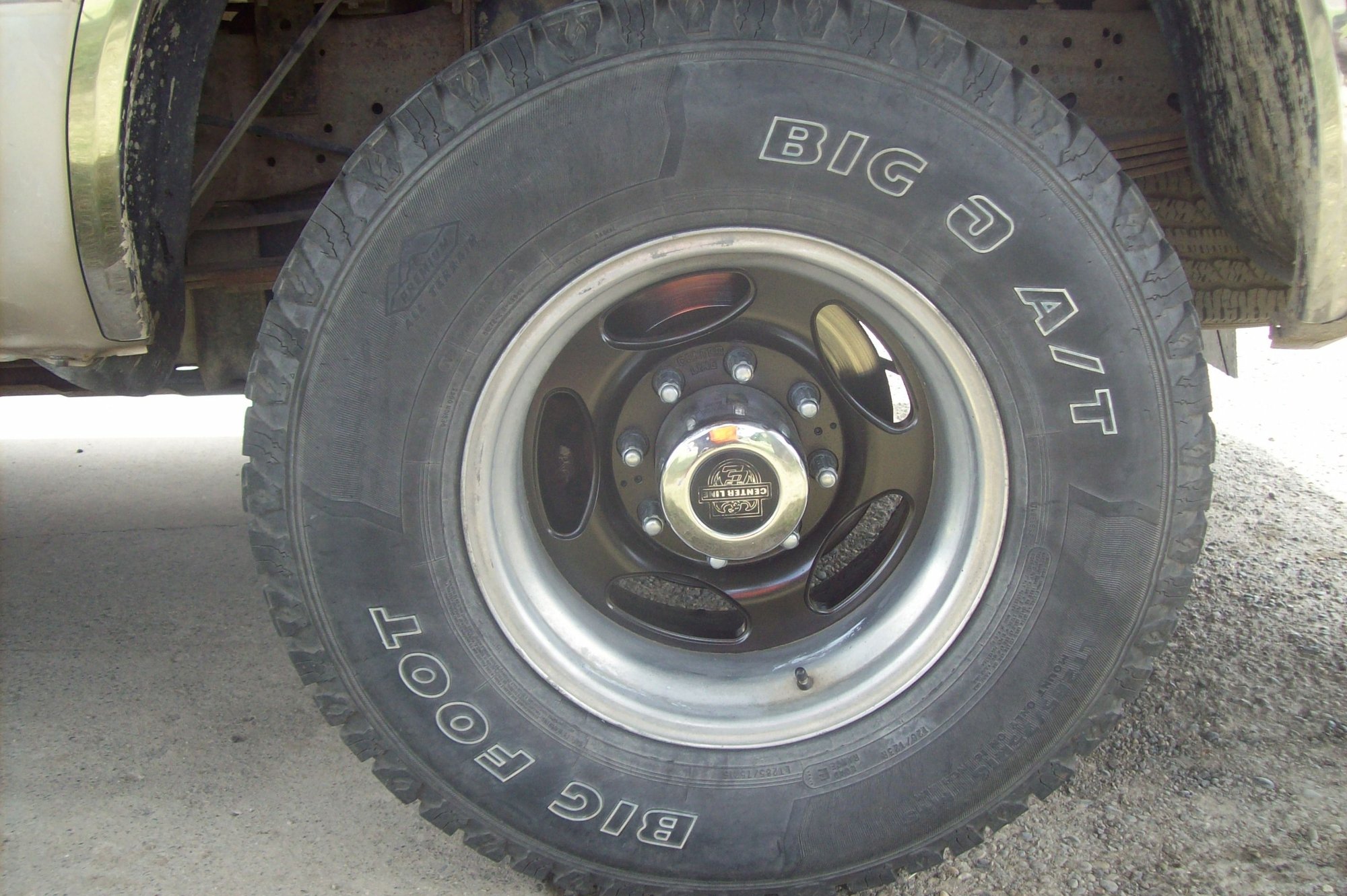 235-85-16 tires rubbing wheel well - Ford Truck Enthusiasts Forums
