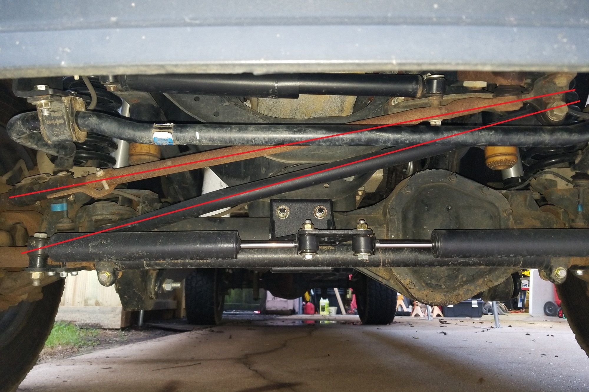 Adjustable track bar or relocation bracket - Ford Truck Enthusiasts Forums