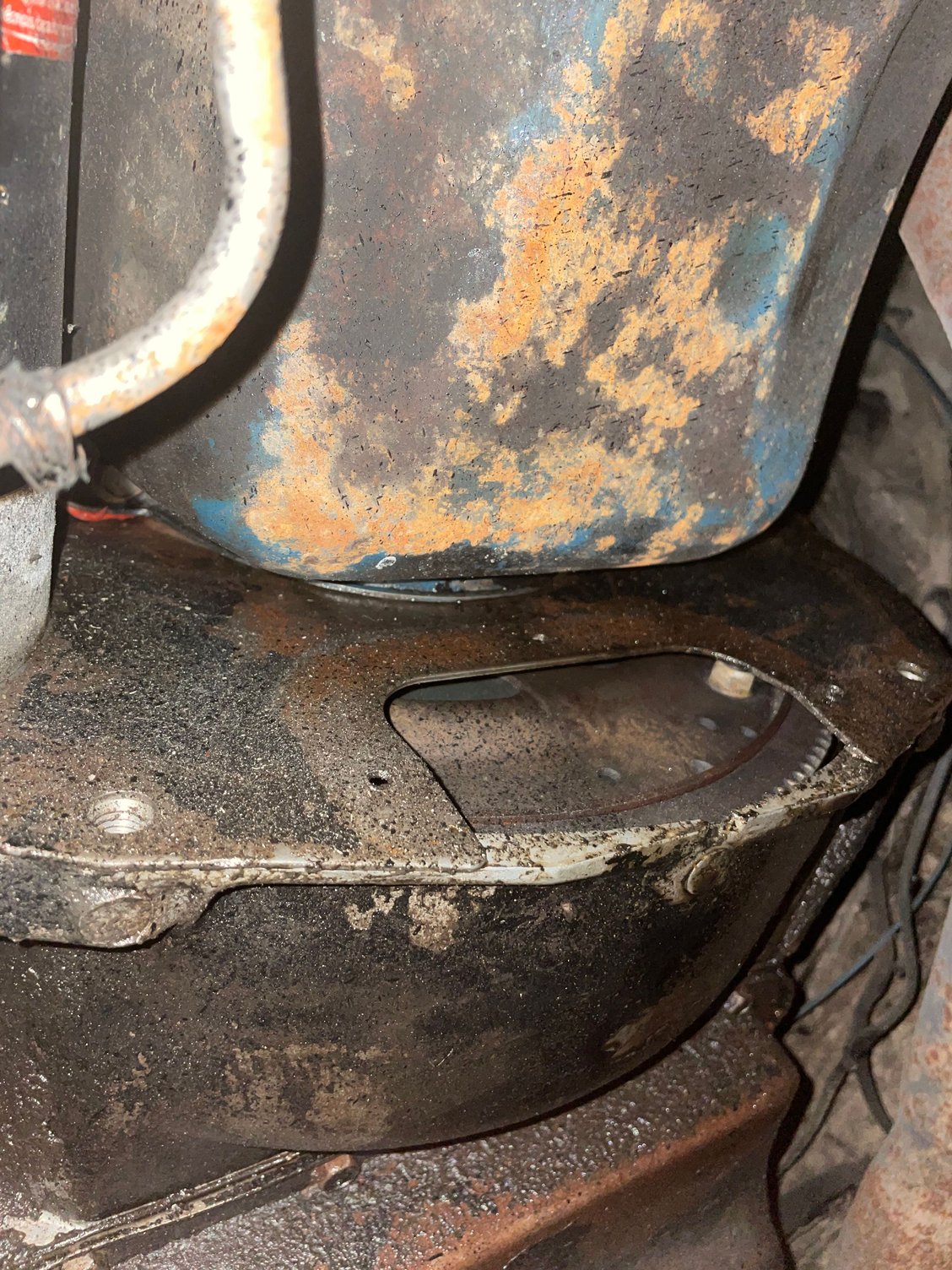 Flywheel Removable Inspection Plate Cover? - Ford Truck Enthusiasts Forums