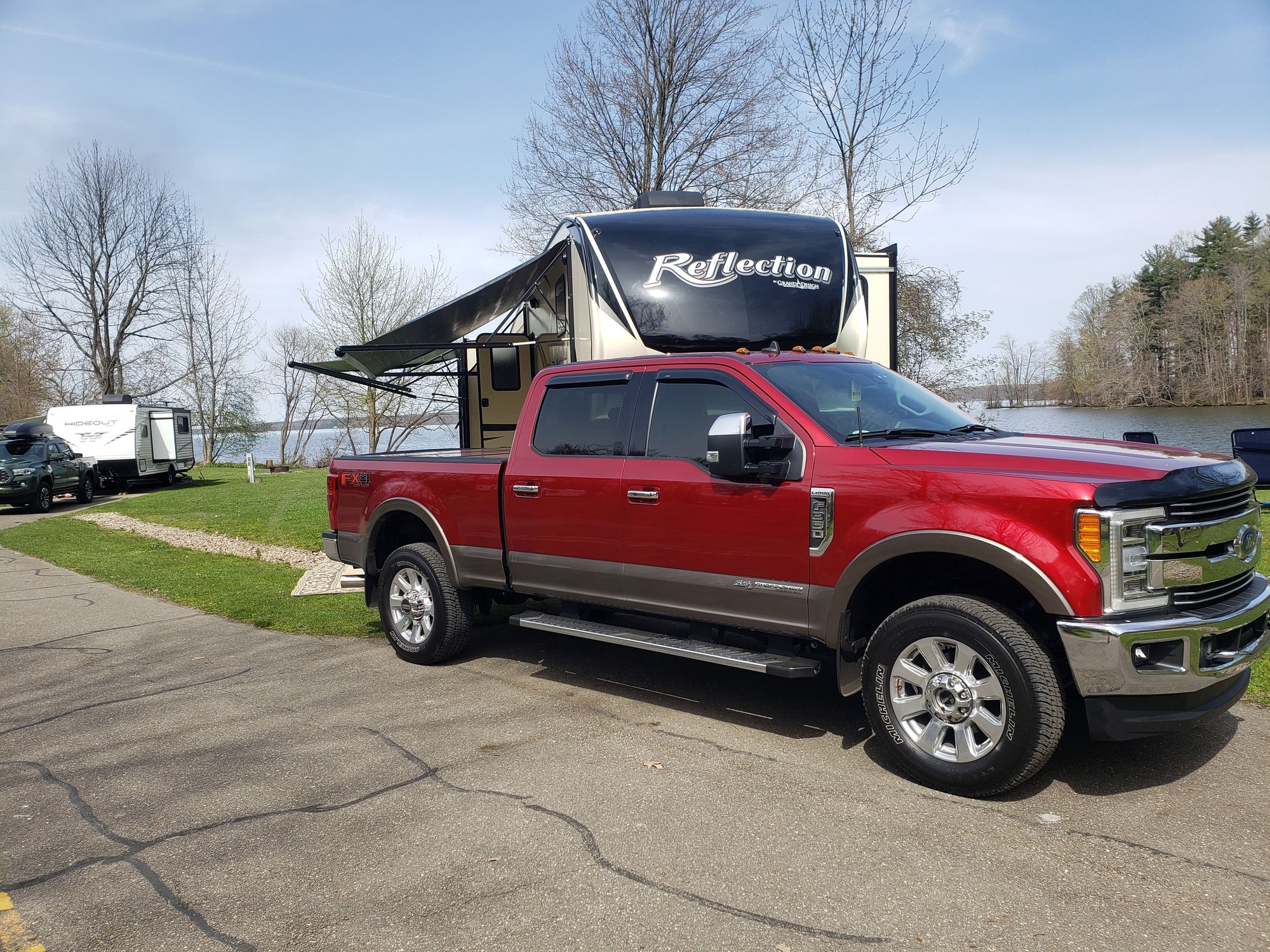 Today, I placed an order for a Rapid Red/Stone Grey 2023 F350 King ...