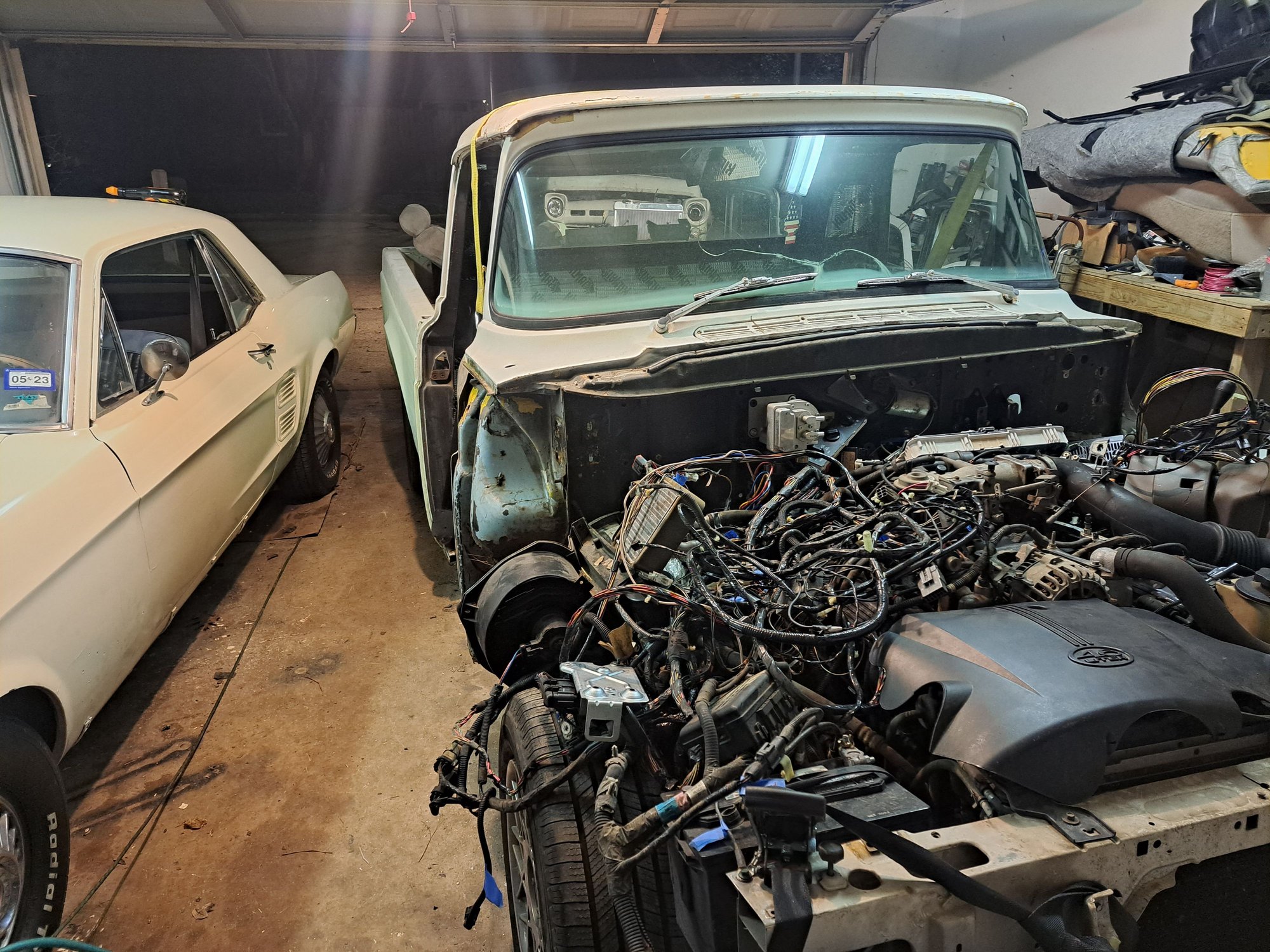 My '57 F100 frame swap - Ford Truck Enthusiasts Forums
