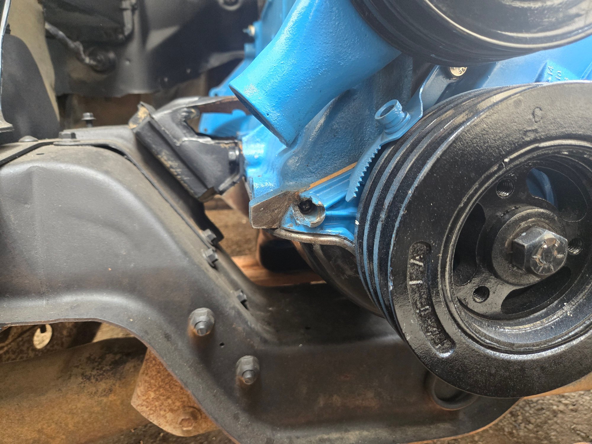 1982 f150 300 inline 6 alternator adjustment bracket - Page 2 - Ford ...