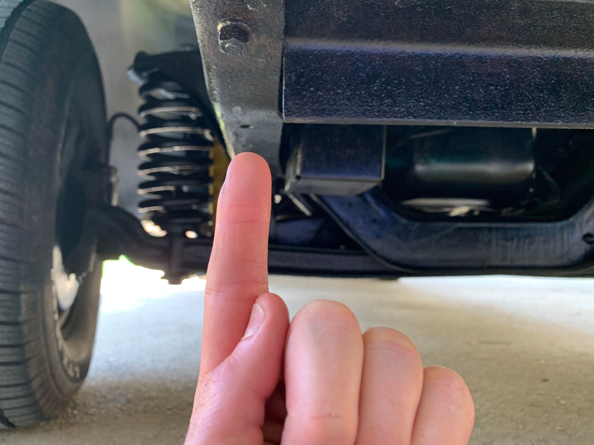 Front jack point for suspension work - Ford Truck Enthusiasts Forums