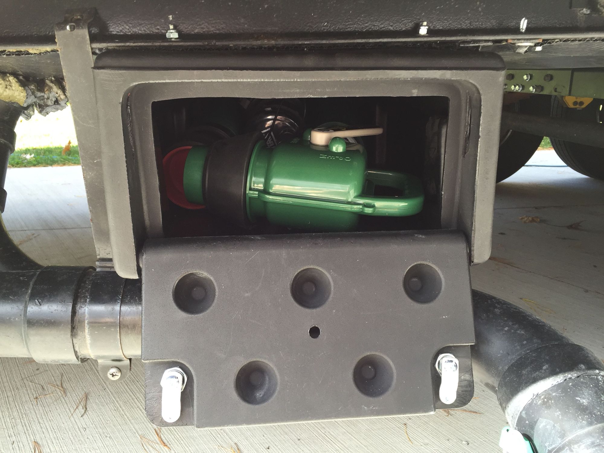 Waste Master Sewer System install | Forest River Forums