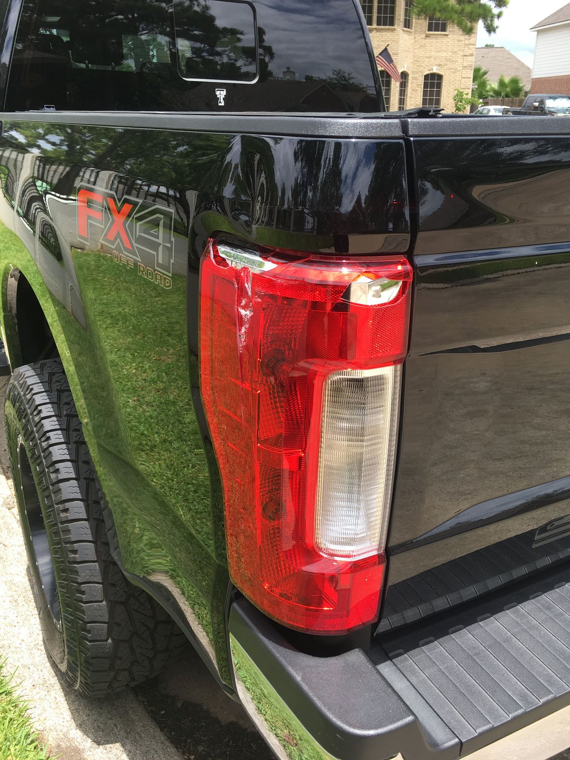 Jackknife damage from turning while towing - Ford Truck Enthusiasts Forums