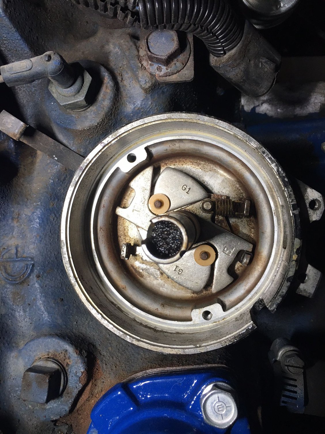 In the middle of re-curving the duraspark II - Ford Truck Enthusiasts ...