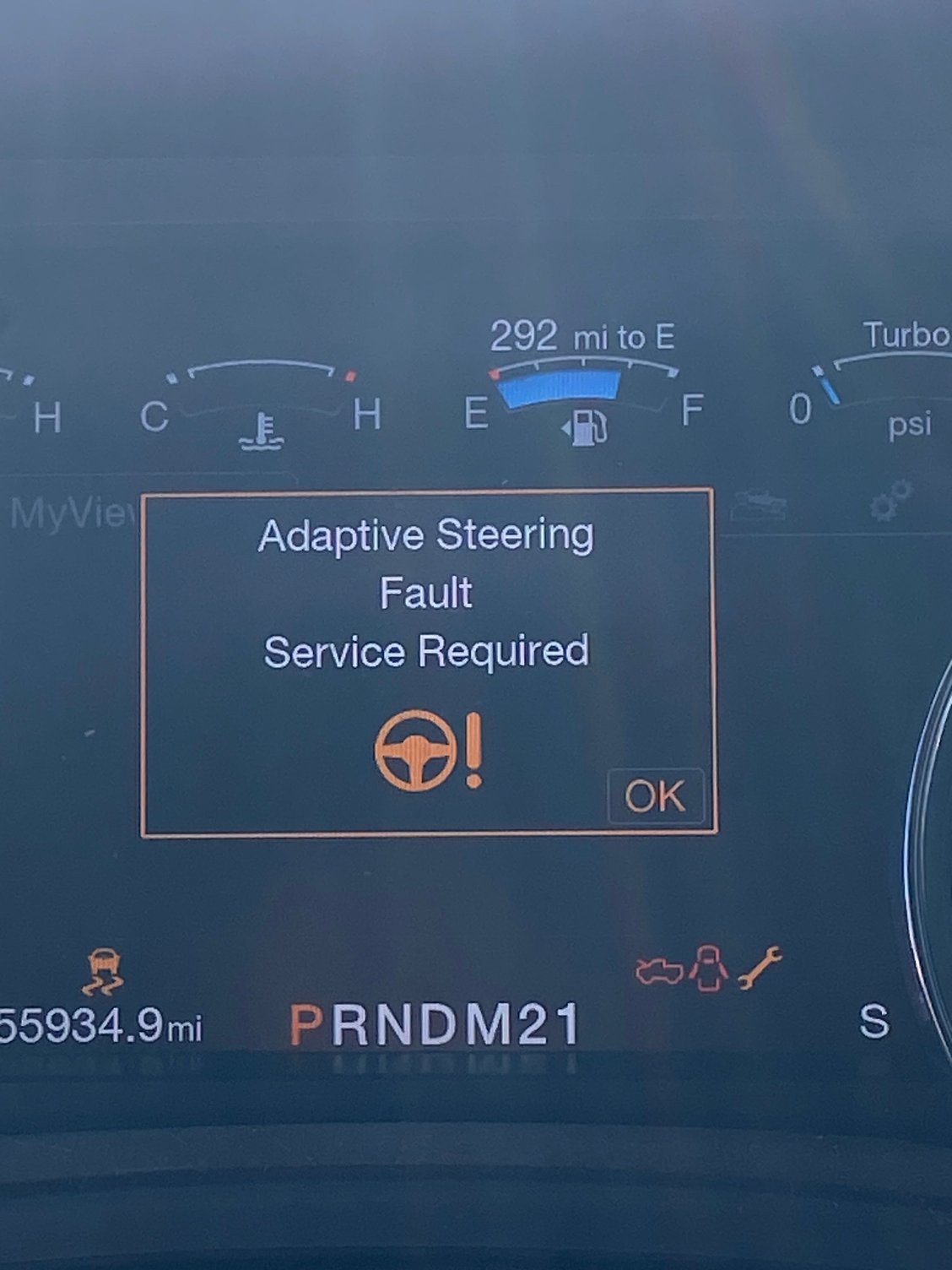 Service AdvanceTrac, Hill Start Assist Not Available and Hill Descent ...