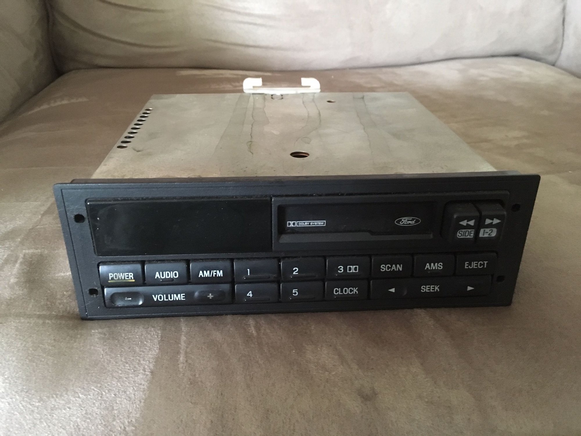 Original AM/FM cassette head unit from 1995 F150 Eddie Bauer - Ford ...